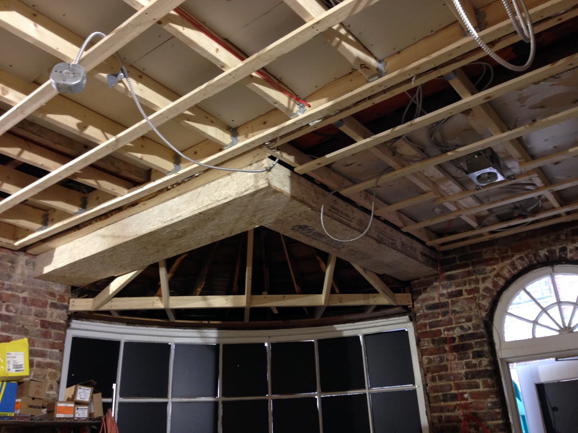 family table ceiling – CE Cyr Construction Co., Inc.